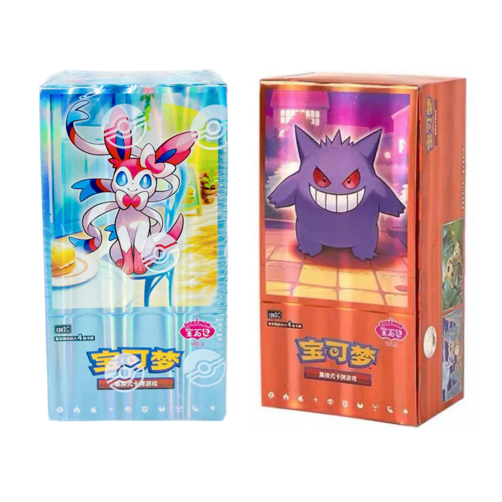 Simplified Chinese Gem Pack 2 & Gem Pack 3 Booster Box Bundle – PackSpotTCG